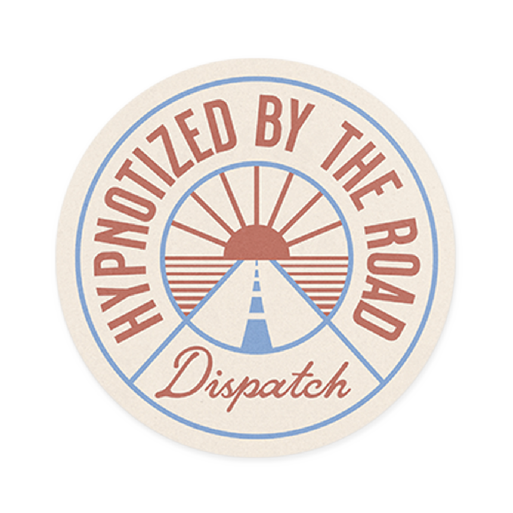 Hypnotized By The Road Sticker – Dispatch